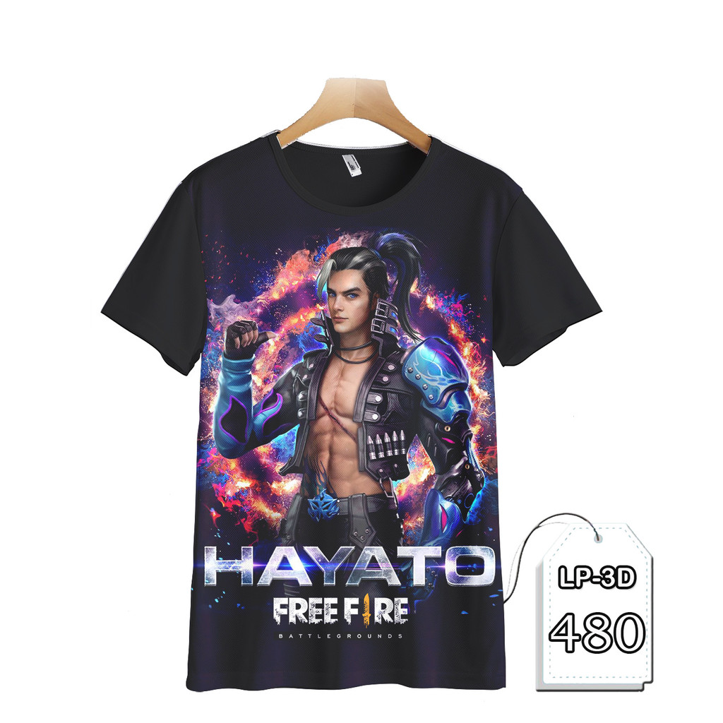 Jual Baju Free Fire Hayato Baju Anak dan Dewasa 3D Game Animasi LP3D ...
