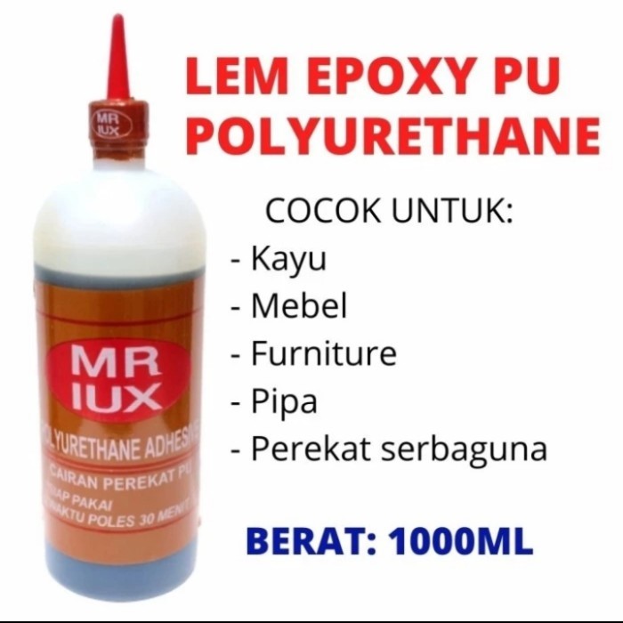 Jual LEM MADU 1KG / LEM BUSA 1KG / MR LUX 1 KG / LEM PU MR IUX | Shopee ...