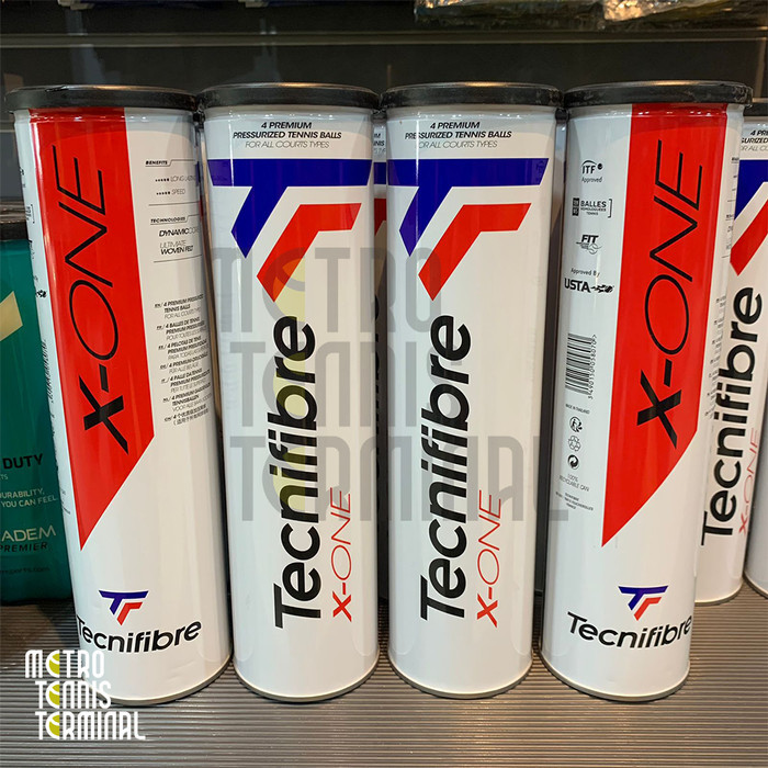Jual Tecnifibre X-One 4 Ball ( Bola Tenis Isi 4 ) | Shopee Indonesia