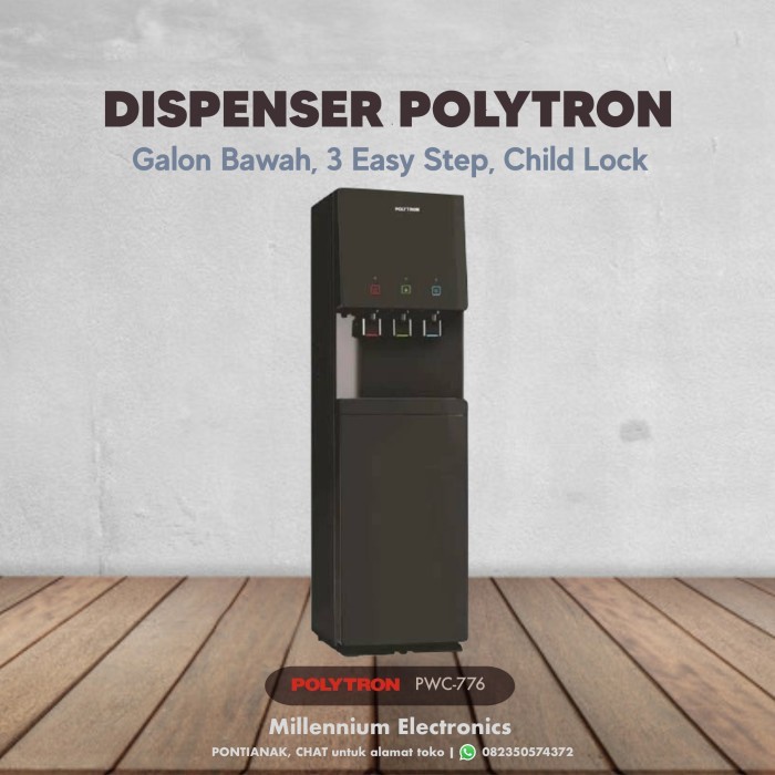 Jual POLYTRON PWC 776 DISPENSER GALON BAWAH | Shopee Indonesia