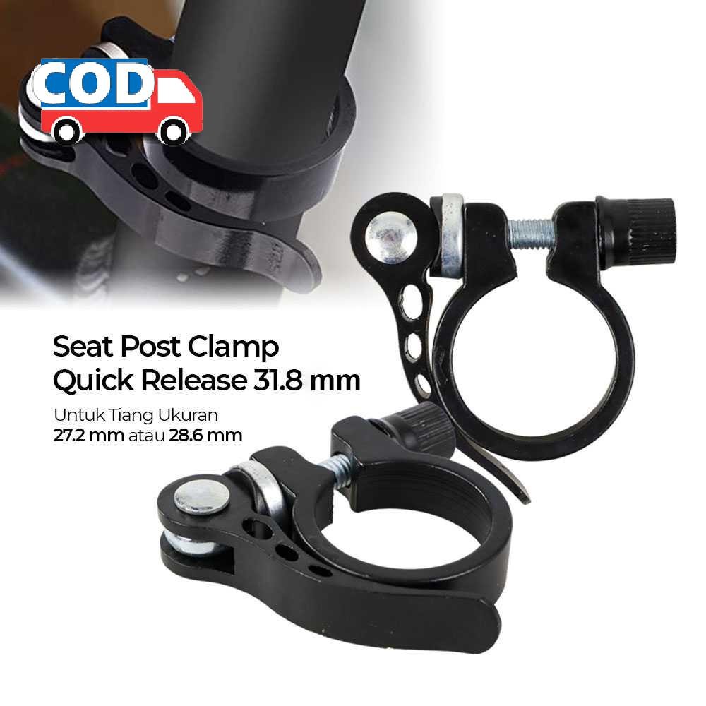 Jual Klem Tiang Sadel Sepeda Alat Penyetel Tinggi Jok Seat Post Clamp ...