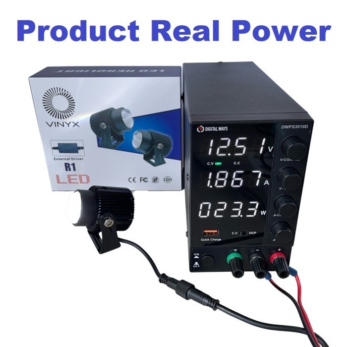 Jual Lampu Sorot R1 Laser Gun LED VINYX D2 25W Motor Mobil Lasergun ...