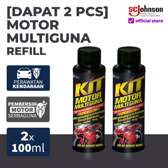 Jual KIT Motor Multiguna Refill 100ml (2 Pcs) Perawatan & Pengkilap ...
