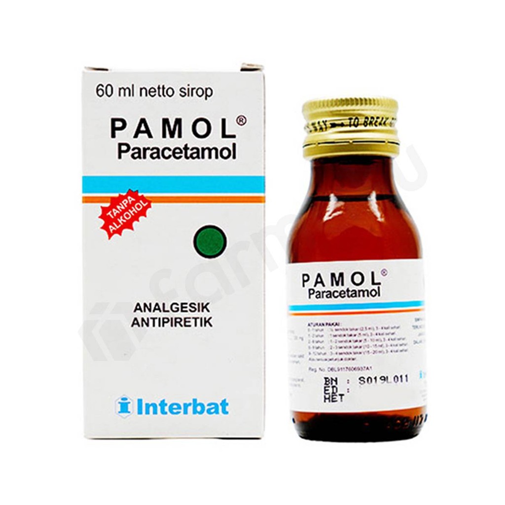 Jual Pamol Syrup 60 ml | Shopee Indonesia