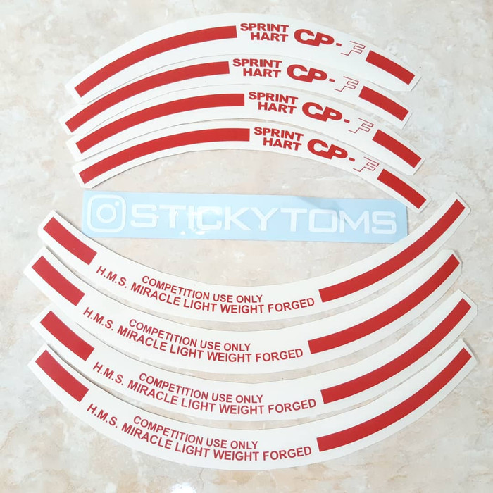 Jual Stiker velg mobil Sprint Hart CP-F | Shopee Indonesia