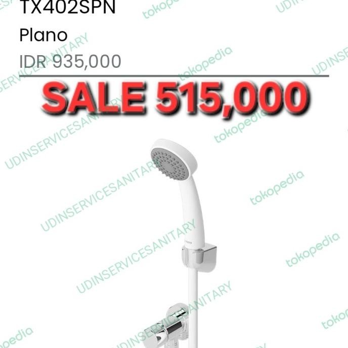 Jual TOTO TX 402 SPN STOP VALVE DAN HAND SHOWER SET WARNA PUTIH ORIGINAL DAN TERPERCAYA | Shopee ...