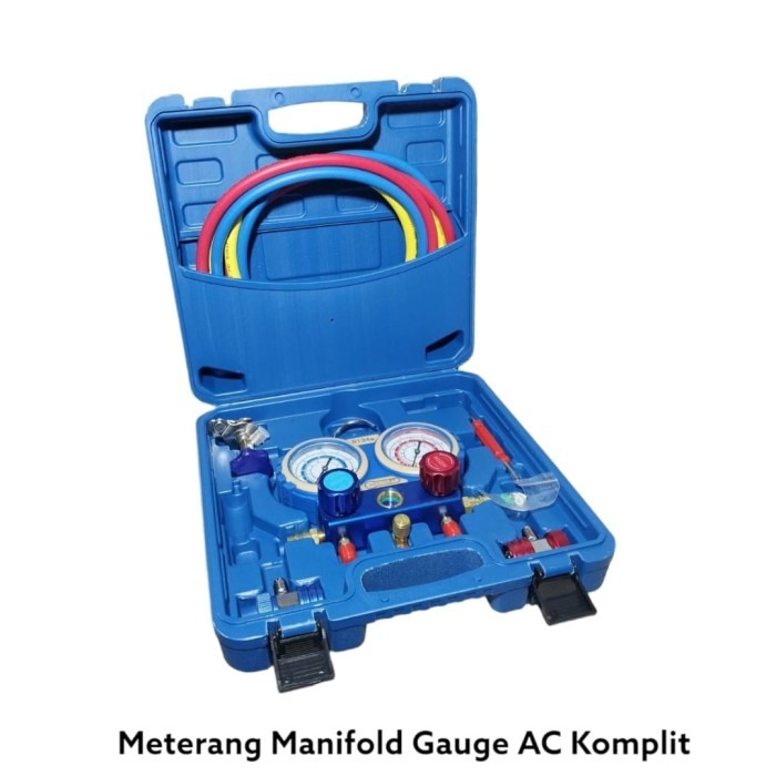 Jual METERAN MANIFOLD ALAT ISI FREON REFRIGERANT METERAN AC MOBIL ...