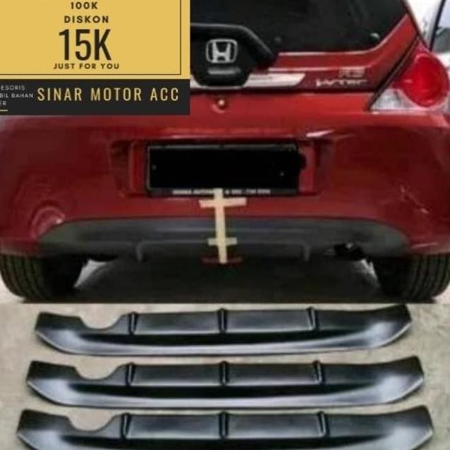 Jual Diffuser Rear Bumper Bemper Honda Brio 2012-2017 Terbaik | Shopee ...