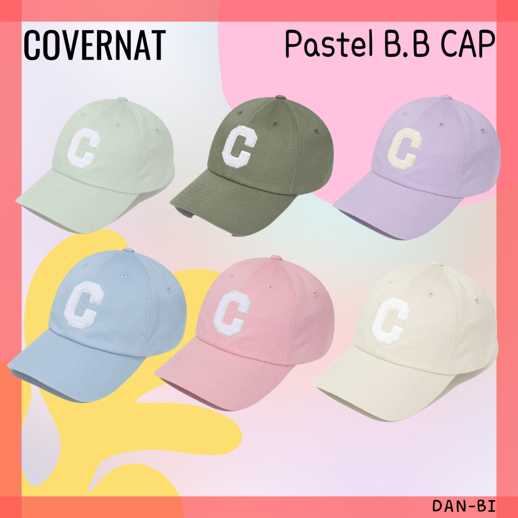 Jual Topi Lisa BlackPink [COVERNAT] C LOGO BESAR Topi Bisbol Pastel ...