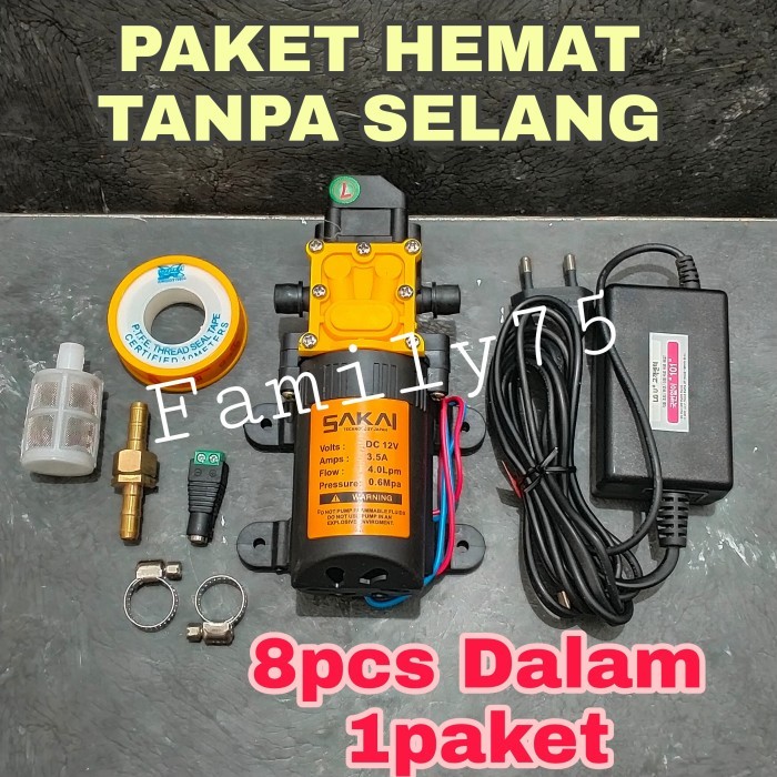 Jual Alat Steam Motor Cuci Ac Pompa Dc 12 Volt Mesin Setim Stim Cuci ...