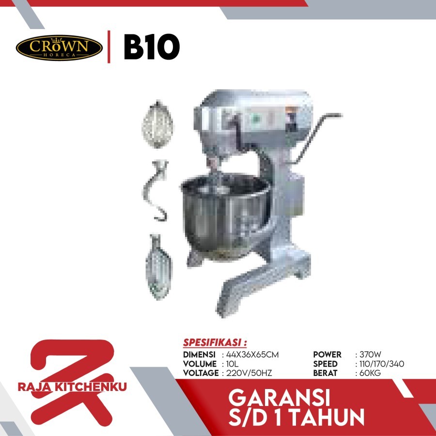 Jual CROWN PLANETARY MIXER B10 | Shopee Indonesia