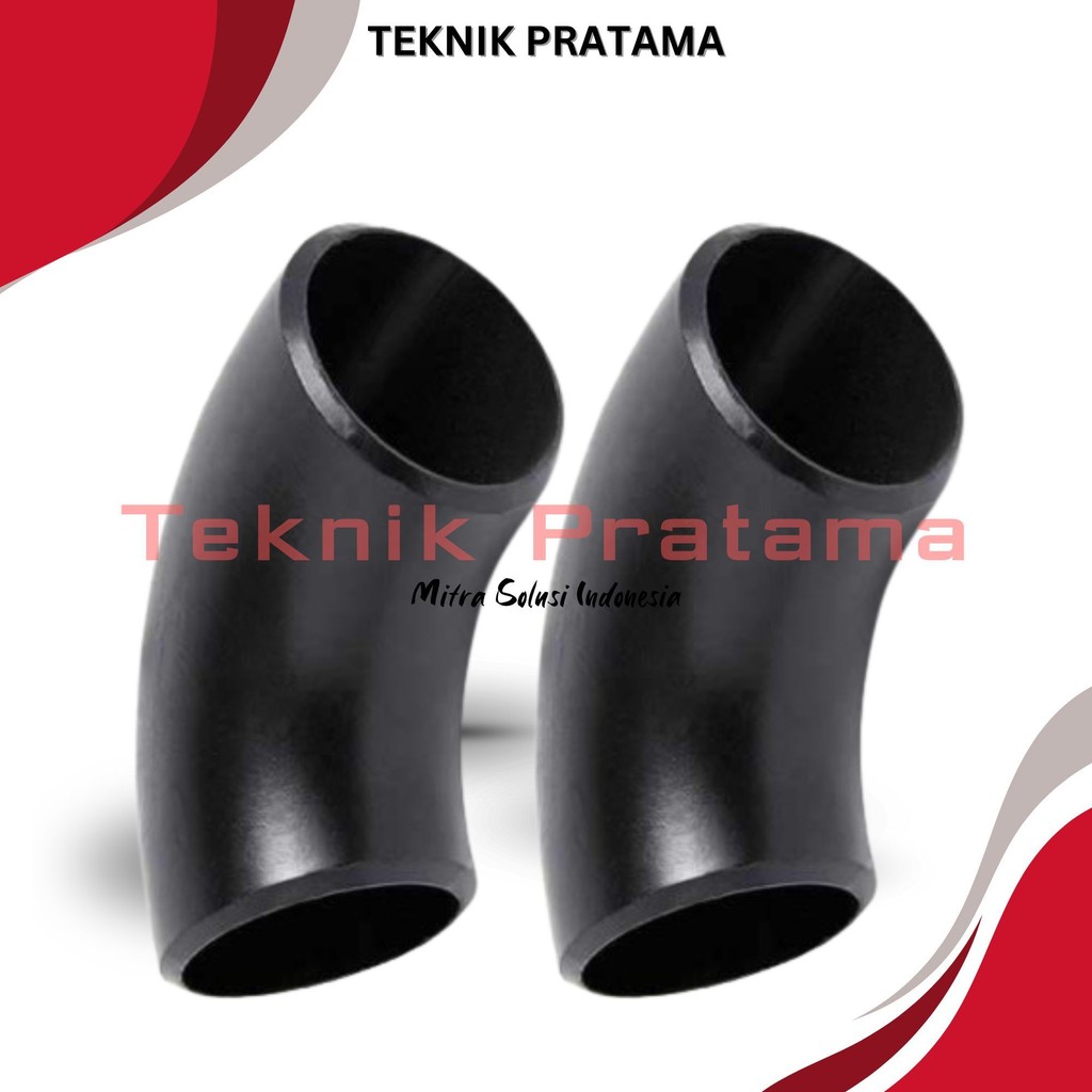 Jual 2" ELBOW LAS CARBON STEEL 90 SEAMLES KNEE LAS BESI SCH40 2" INCH ...