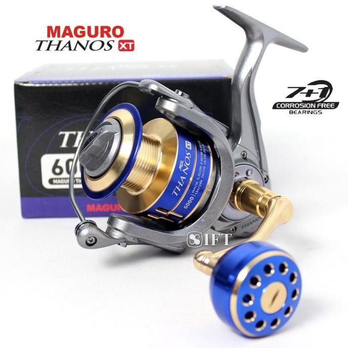 Jual HARGA DISC - Reel Maguro THANOS XT | Power Handle | 1000 sd 8000 Kolam Sungai Laut | Shopee ...