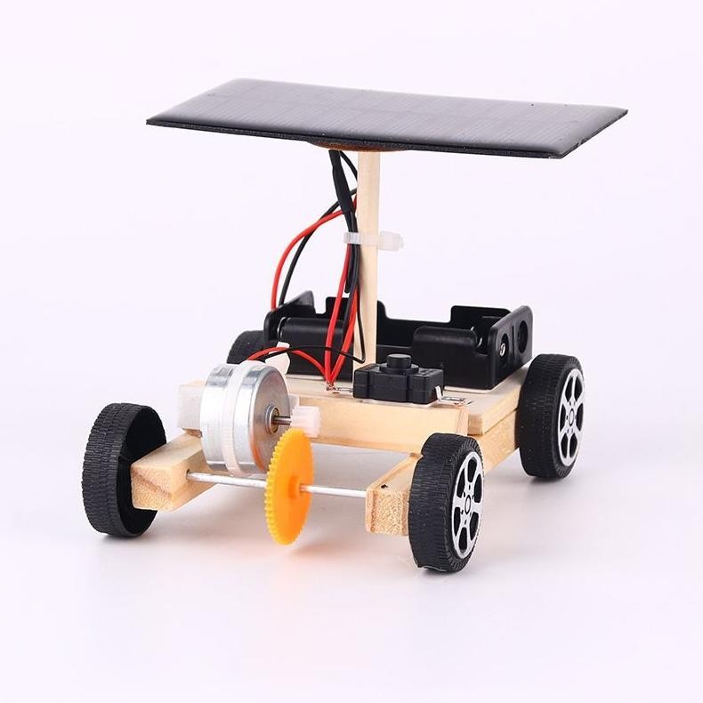 Jual SPECIAL Diy Mainan Mobil Kayu Edukasi Tenaga Surya Diy Puzzle ...
