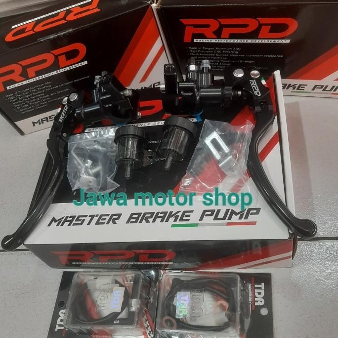 Jual Os | Master Rem Rpd Set Xmax Nmax Pcx Adv Set Kanan Kiri Radial 17Mm 16Mm | Shopee Indonesia