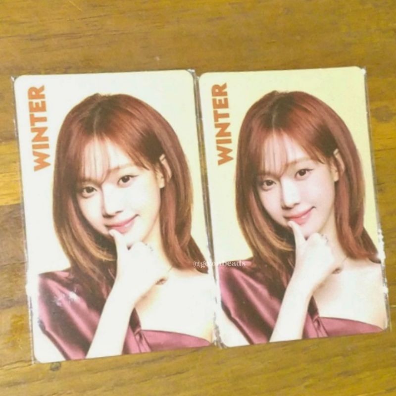 Jual Photocard winter aespa Nabati Nextar KrisBite | pc winter nabati ...