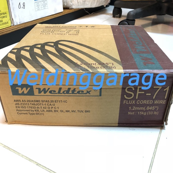 Jual Sale Kawat Las Weldtex Sf-71 - Flux Cored Wire - Kawat Las Argon ...