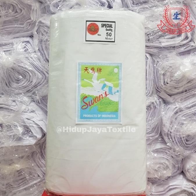 Jual Kain Kafan Mori Kaci Cap Swan L.90 @50 Meter | Shopee Indonesia