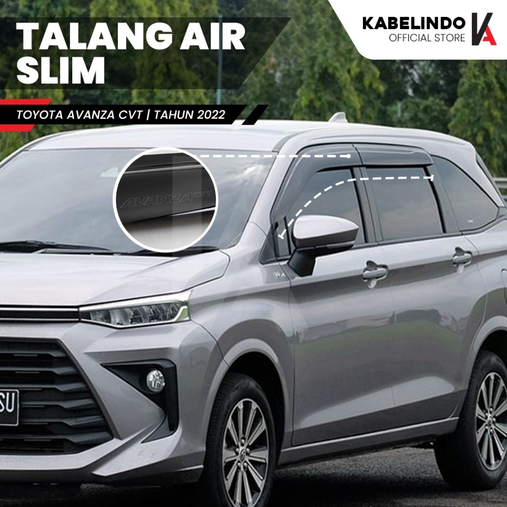 Jual TALANG AIR PINTU MOBIL TOYOTA AVANZA CVT 2022 MODEL SLIM 4 PINTU ...