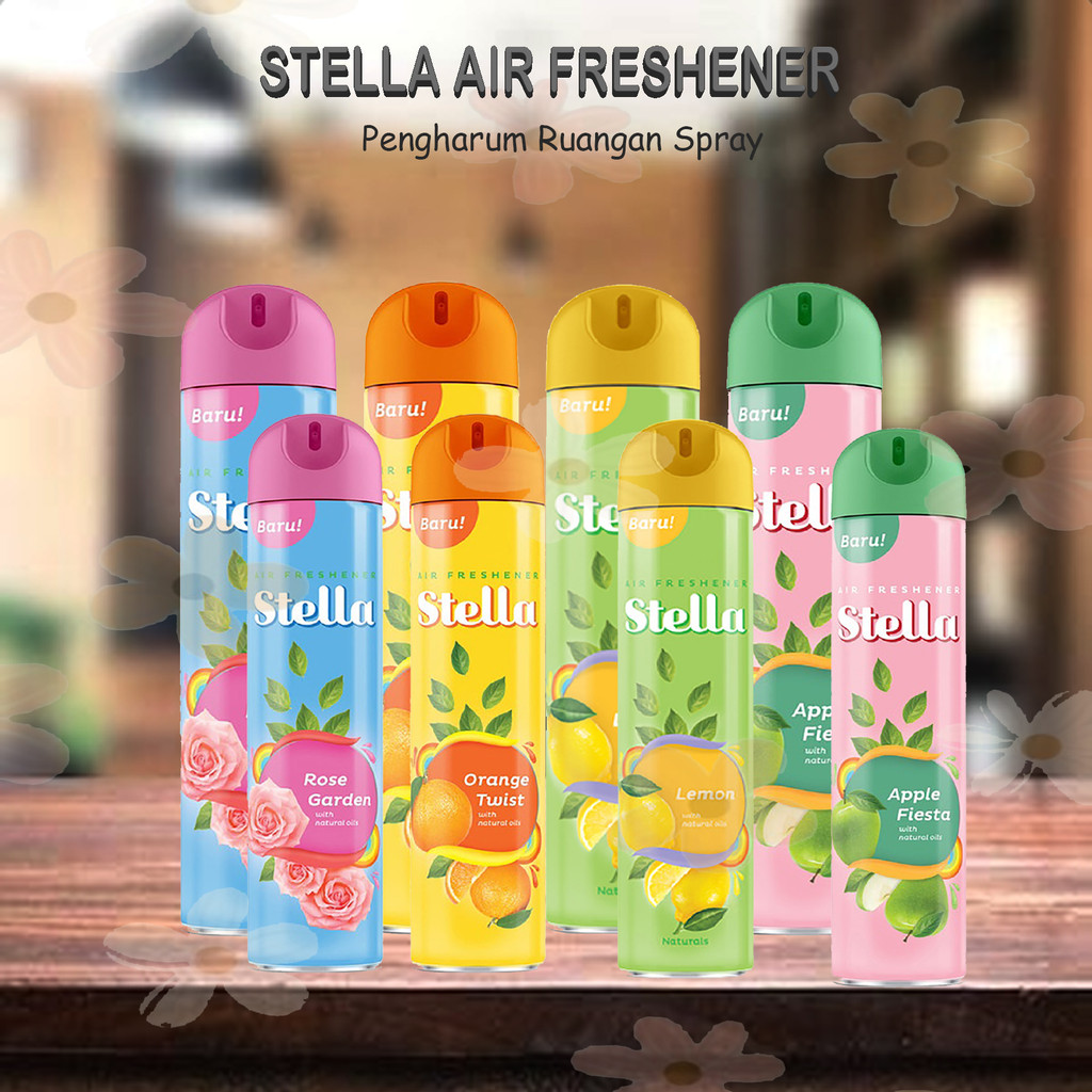 Jual Stella Aerosol Air Freshener - Pengharum Ruangan - Parfum RUangan ...
