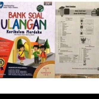 Jual SALE BANK SOAL ULANGAN KURIKULUM MERDEKA,untuk SD MI KELAS 1 SEMESTER 1&2 Kec-76 | Shopee ...