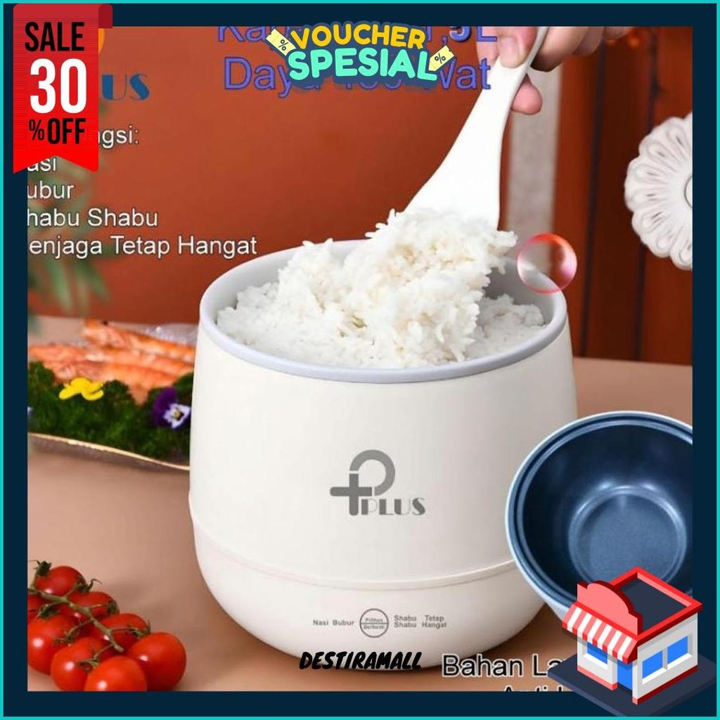 Jual [ Pplus ] Magic Com Mini 1,5 Liter Anti Lengket Serbaguna Mini ...