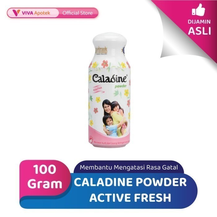 Jual Caladine Powder Active Fresh Mengatasi Gatal pada Kulit Bayi (100 Gram) | Shopee Indonesia