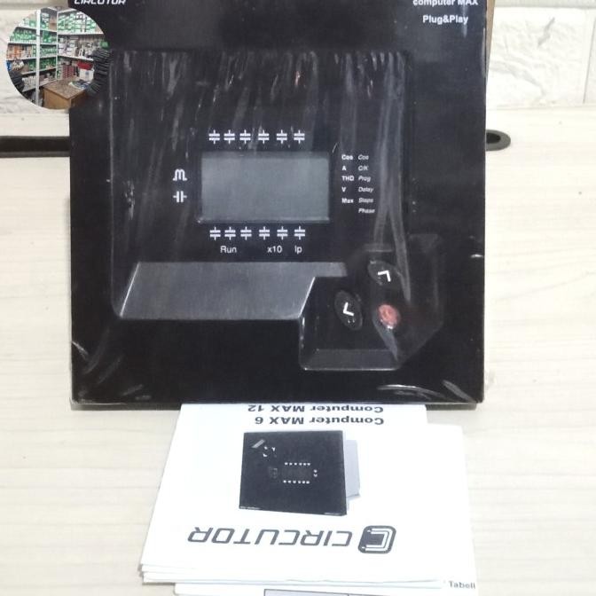 Jual POWER FACTOR REGULATOR COMPUTER MAX 12 STEP CIRCUTOR ORIGINAL DAN TERPERCAYA | Shopee Indonesia