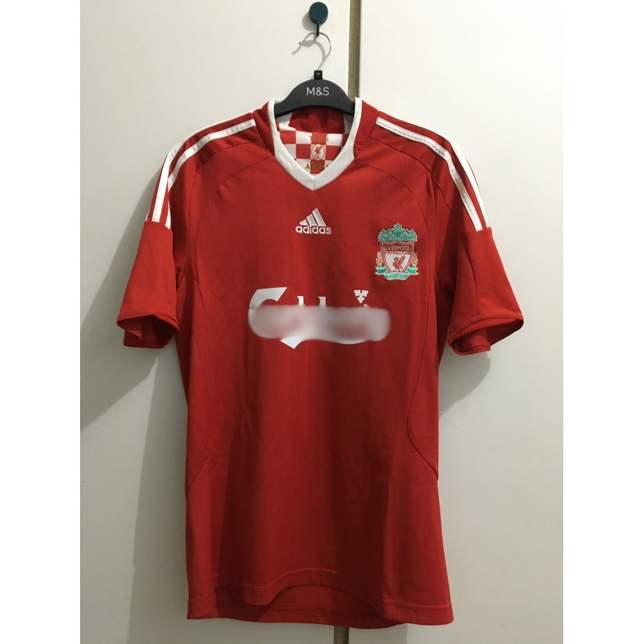 Jual JERSEY BOLA ORIGINAL LIVERPOOL FC HOME 2008/2010 | Shopee Indonesia