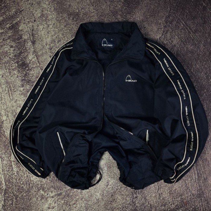Jual JACKET VINTAGE HEAD WINDBREAKER HEAD COLOURBLOCK HEAD RR | Shopee ...