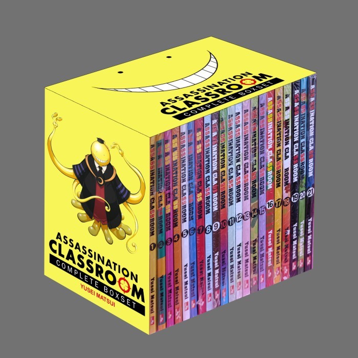 Jual Custom Boxset Assassination Classroom Manga Box - COLLECTOR'S ...