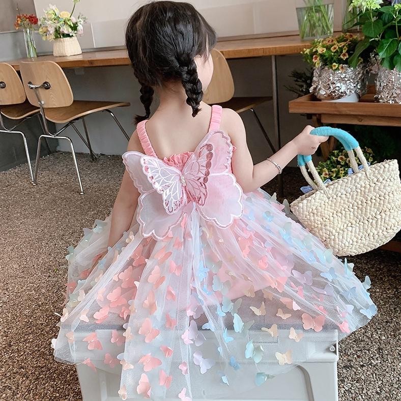 Jual ii-99 DISKON 10.10 heybaby DRESS TINY KUPU EBV Baju Dress Anak ...