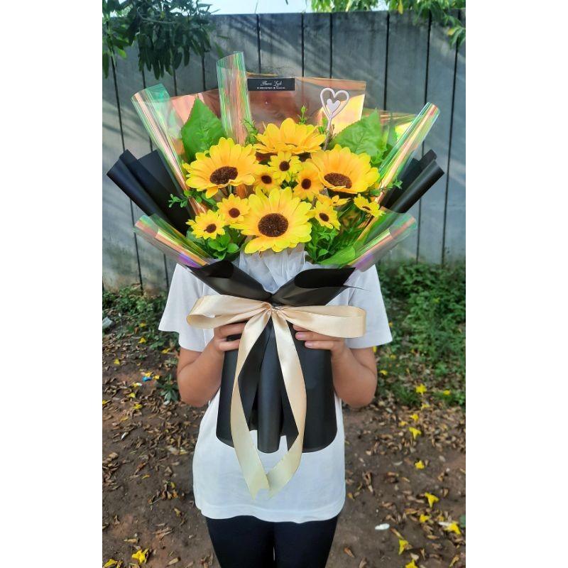 Jual Buket Bunga Matahari Artificial Large Buket Bunga Palsu | Shopee ...