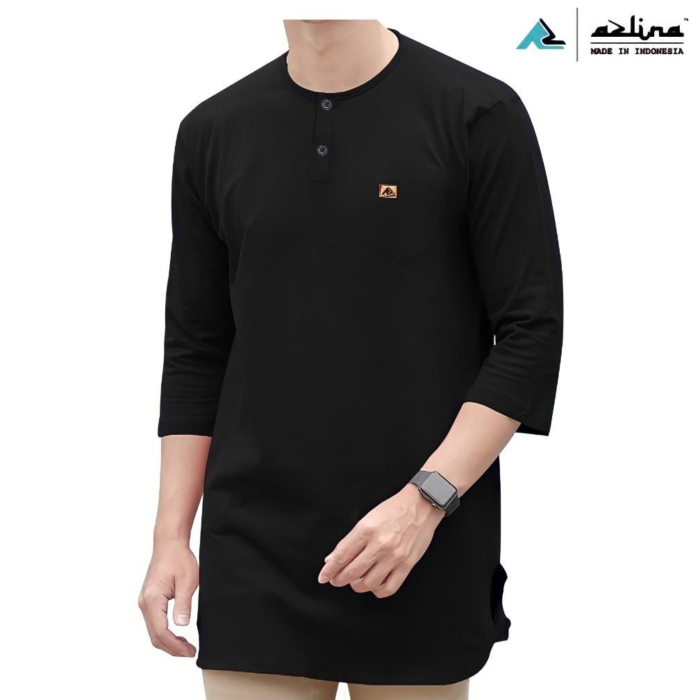 Jual Baju Koko Kurta Polos A Pakistan Pakaian Bahan Combade 24S Baju ...