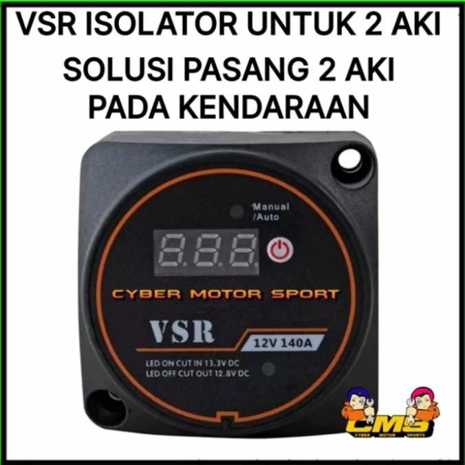 Jual VSR digital smart isolator relay Otomatis solusi untuk pasang 2 ...