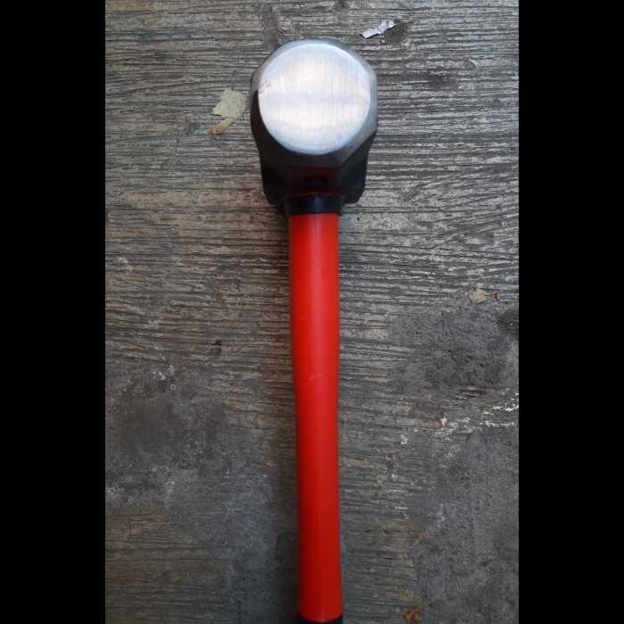 Jual Terbagus Palu Batu Godam 5 Kg 10Lbs/Sledge Stone Hammer 5Kg Fiber ...