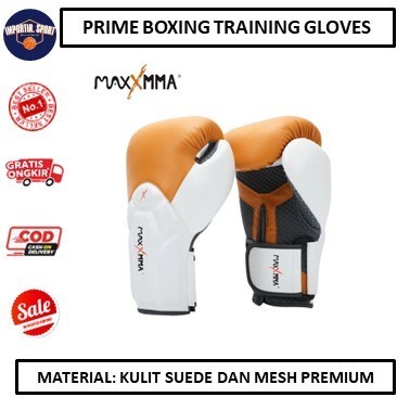 Jual MaxxMMA Prime Boxing Training Gloves Sarung Tinju Profesional(GB06 ...