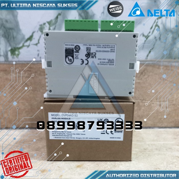 Jual NEW SALE!! DVP04AD-S2 ANALOG INPUT MODULE PLC DELTA DVP-S 4AI | Shopee Indonesia