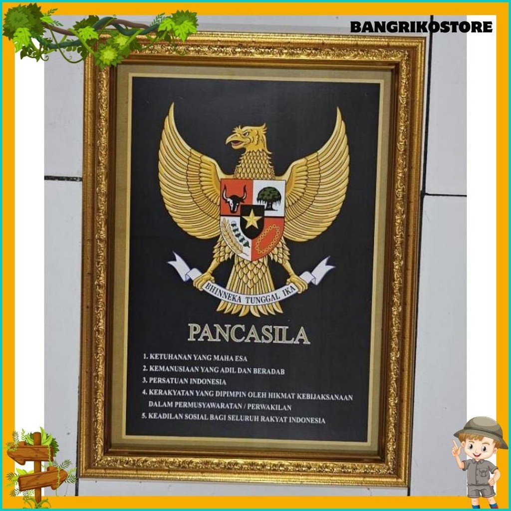 Jual Resmi Foto Presiden & Wakil Presiden / Prabowo-Gibran-Garuda(Tanpa ...