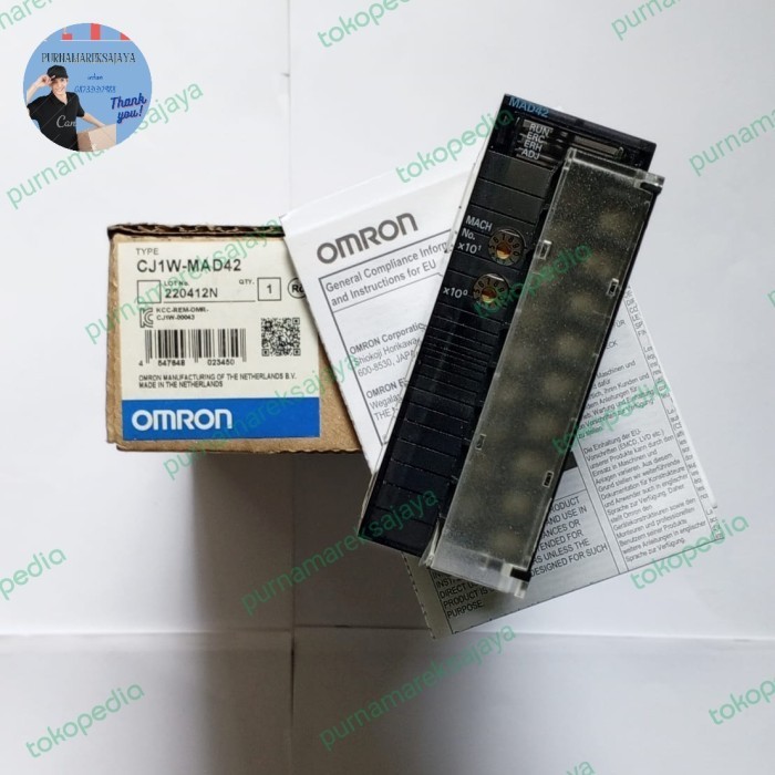 Jual NEW SALE!! OMRON PLC ANALOG INPUT OUTPUT MODUL / PLC OMRON CJ1W-MAD42 ORIGINAL | Shopee ...