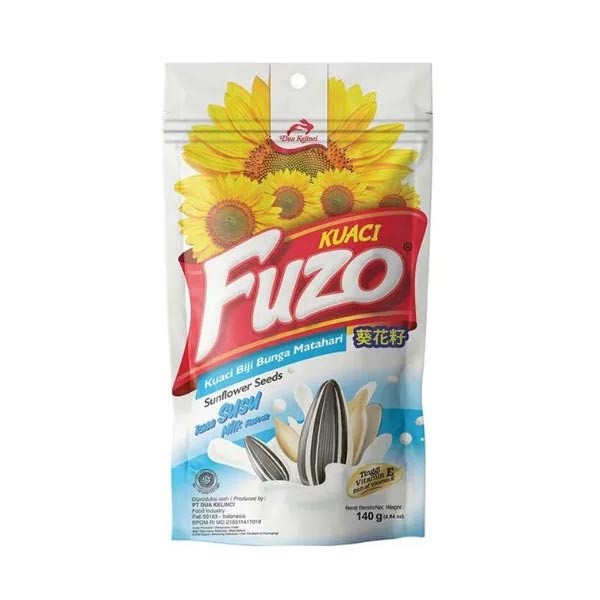 Jual DUA KELINCI FUZO KUACI BUNGA MATAHARI MILK 140 GR - KUACI | Shopee ...