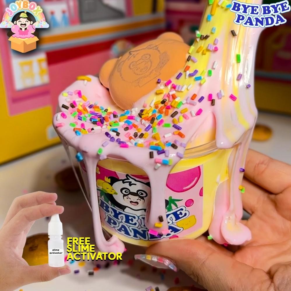 Jual BARU BYE BYE PANDA SLIME by JOYBOX MAINAN ANAK EDUKATIF | Shopee Indonesia