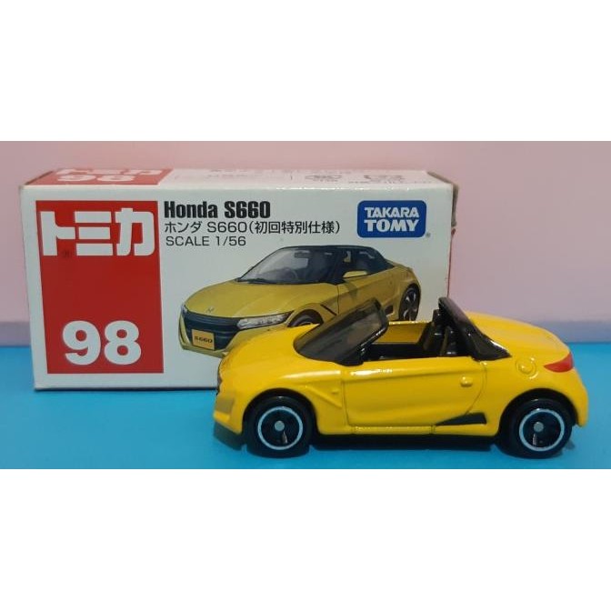 Jual Tomica Takara Tomy 98 Honda S660 (Kuning) | Shopee Indonesia