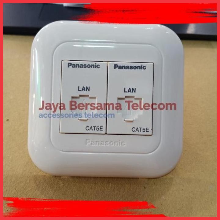Jual (JBT) OUTLET DATA DOUBLE CAT 5E WIDE SERIES PANASONIC/DATA CAT.5E ...