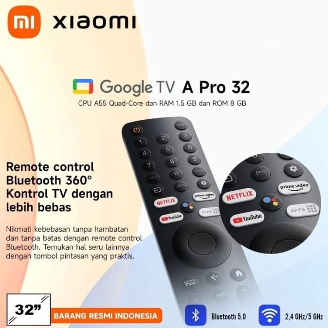 Jual Xiaomi Mi Tv A Pro 32" Inch Smart Google Android Hd 32 Inci ...