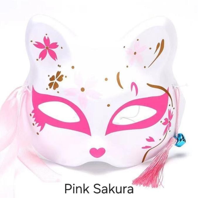 Jual "\"\"\"\] Topeng Kucing Anime Cosplay Kitsune Fox Anbu Rubah Demon ...