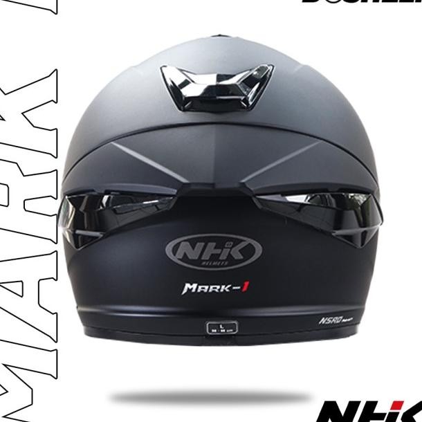 Jual Helm Nhk Mark 1 Elite Solid Helm Full Face Sni | Shopee Indonesia