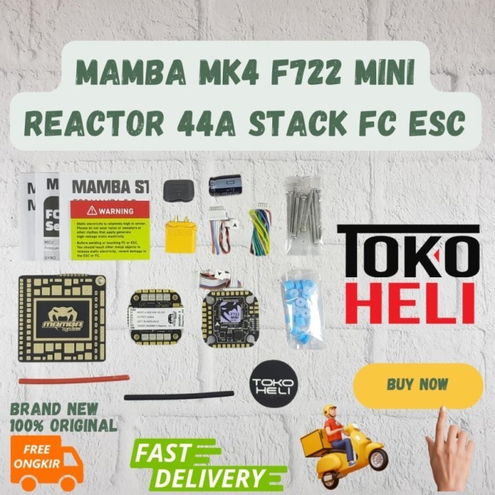 Jual Mamba MK4 F722 MINI Reactor 44A Flight Controller Stack FC ESC ...