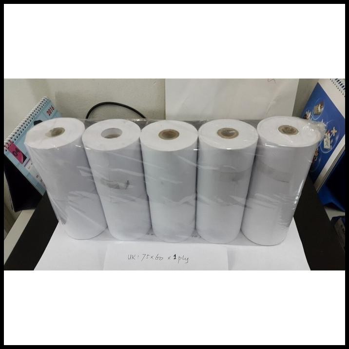 Jual Kertas Struk Hvs 1Ply 75X60 Untuk Printer Kasir Dot Matrix ...