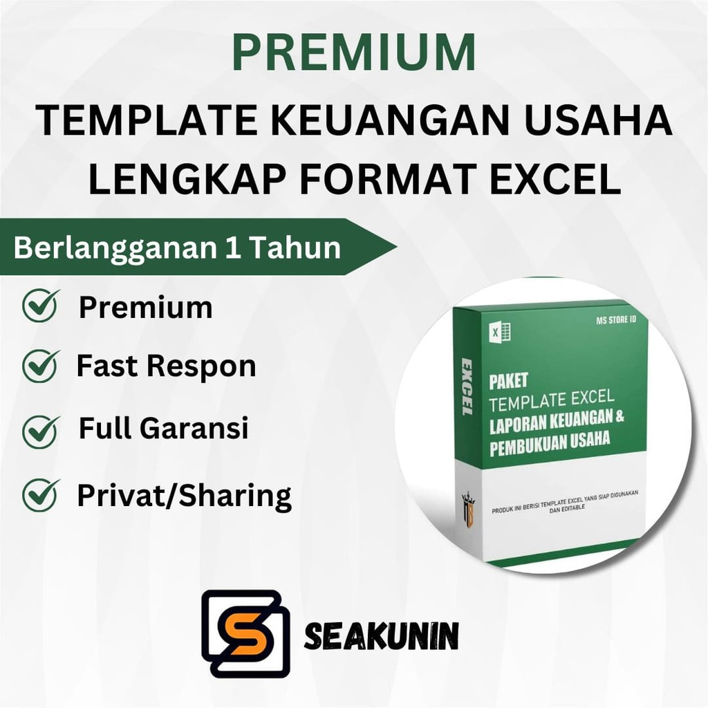 Jual Aplikasi Akuntansi Excel Lengkap Program Siap Pakai Template ...